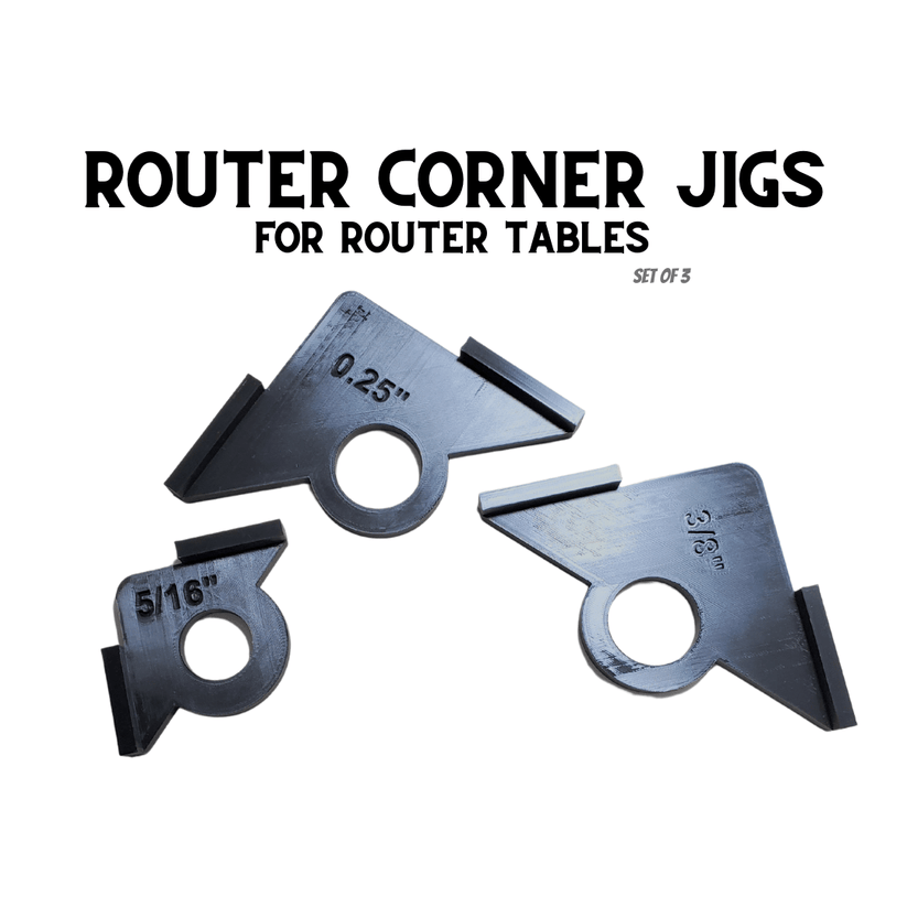 Router Corner Jigs For Router Tables – King Gubby